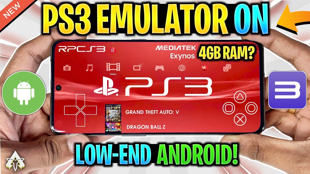 NEW 🔥 TESTING PS3 EMULATOR FOR ANDROID ON *LOW-END* DEVICE! RPCS3 ...
