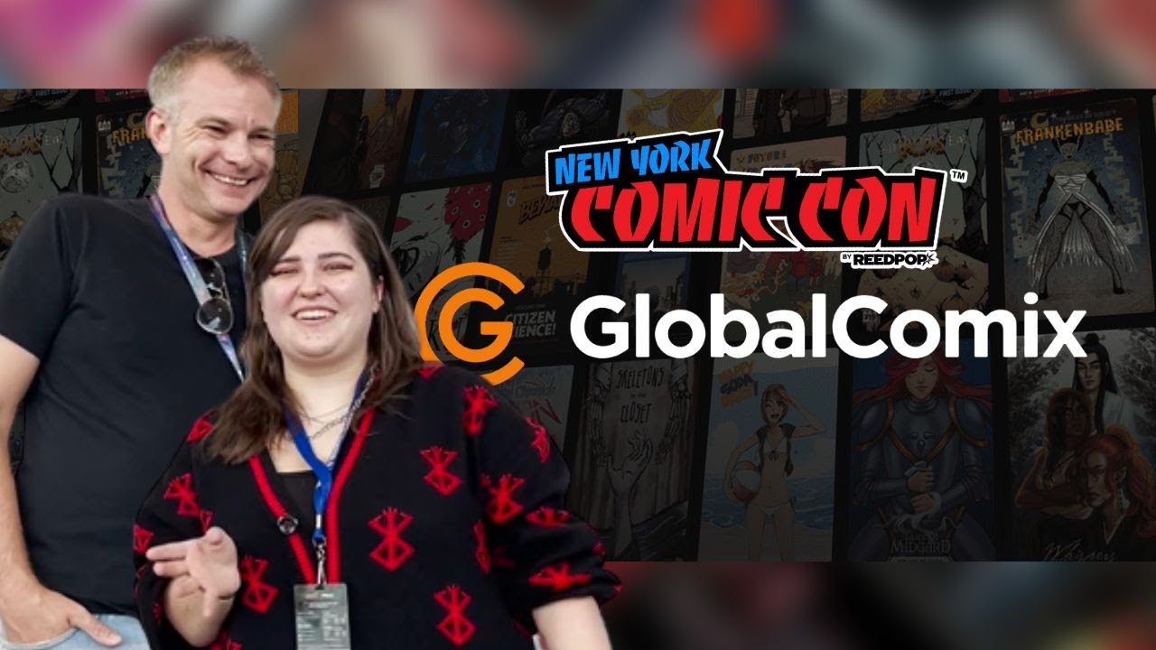 NYCC Interview with GlobalComix Founder | All Ages of Geek - YouTube