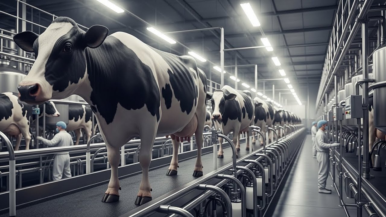 Inside a UHT Milk Factory – From Dairy Farm to Shelf-Ready Carton Milk ...