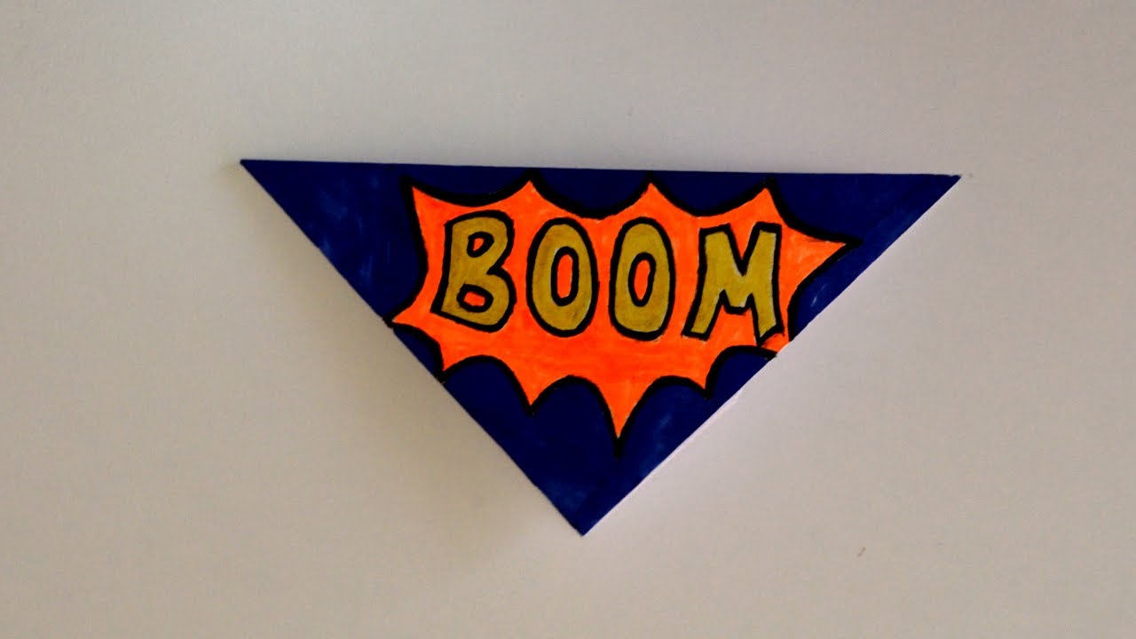 How to make an EPIC Paper Popper! (Loud) | Paper Banger | Easy craft ...