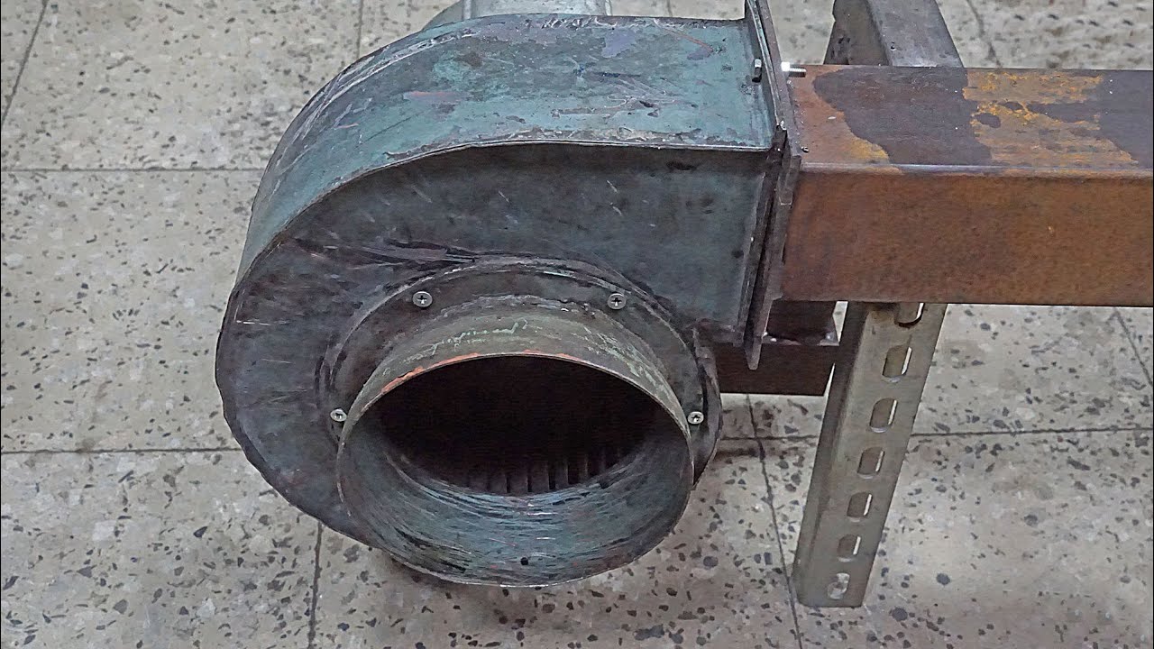DIY Coal Furnace from Scrap Materials - YouTube
