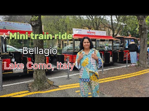 Mini train ride, Bellagio Lake Como, Italy - YouTube