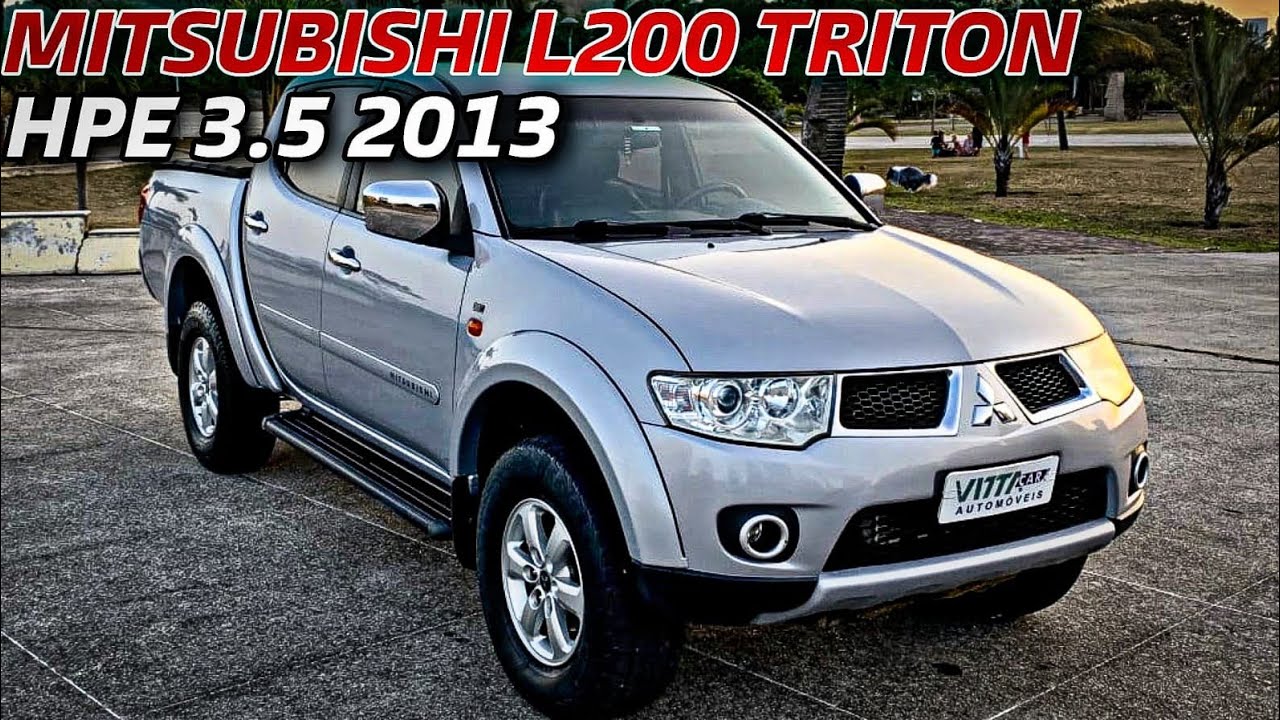 Avaliação Mitsubishi l200 Triton 3.5 V6 2013 - YouTube