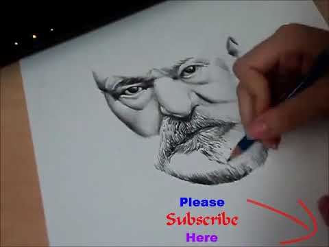 How to draw Victor Hugo with his short biography- dessinateur créateur ...