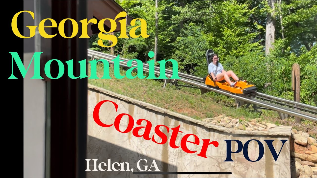 Georgia Mountain Coaster POV - YouTube