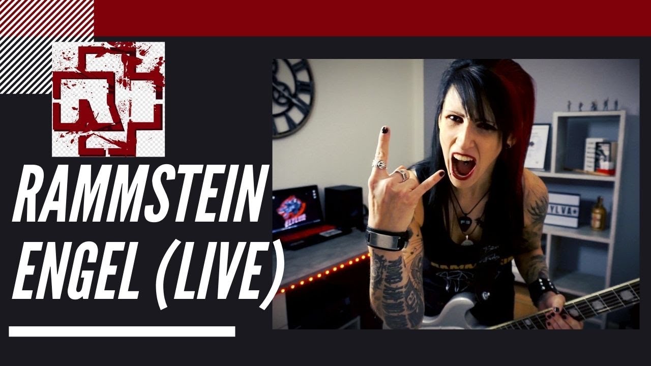 Rammstein - Engel (live) Guitar Cover [MULTICAM, Full HD] - YouTube