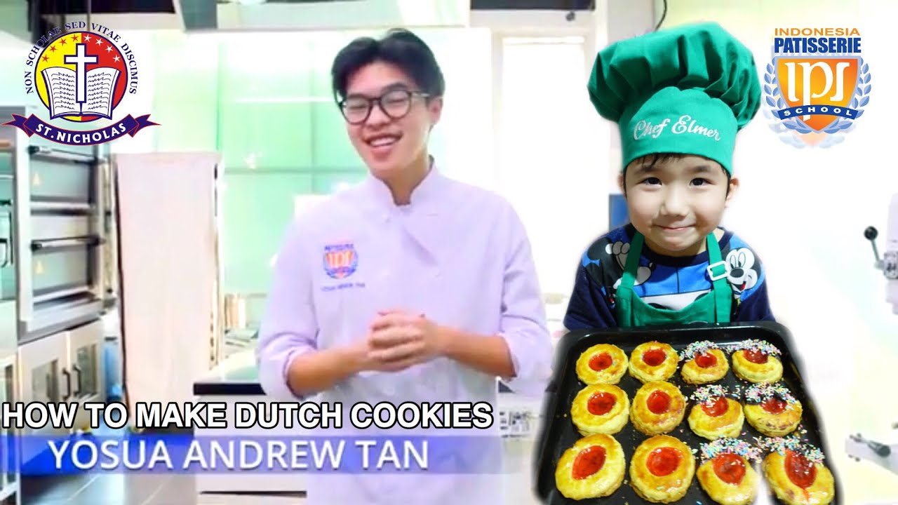 Elmer Pertama Kali Membuat Kue Dutch Cookies Resep By Chef Yosua Andrew ...