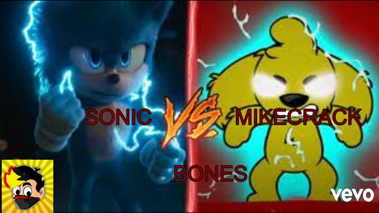 MIKECRACK VS SONIC | BONES IMAGINE DRAGONS - YouTube
