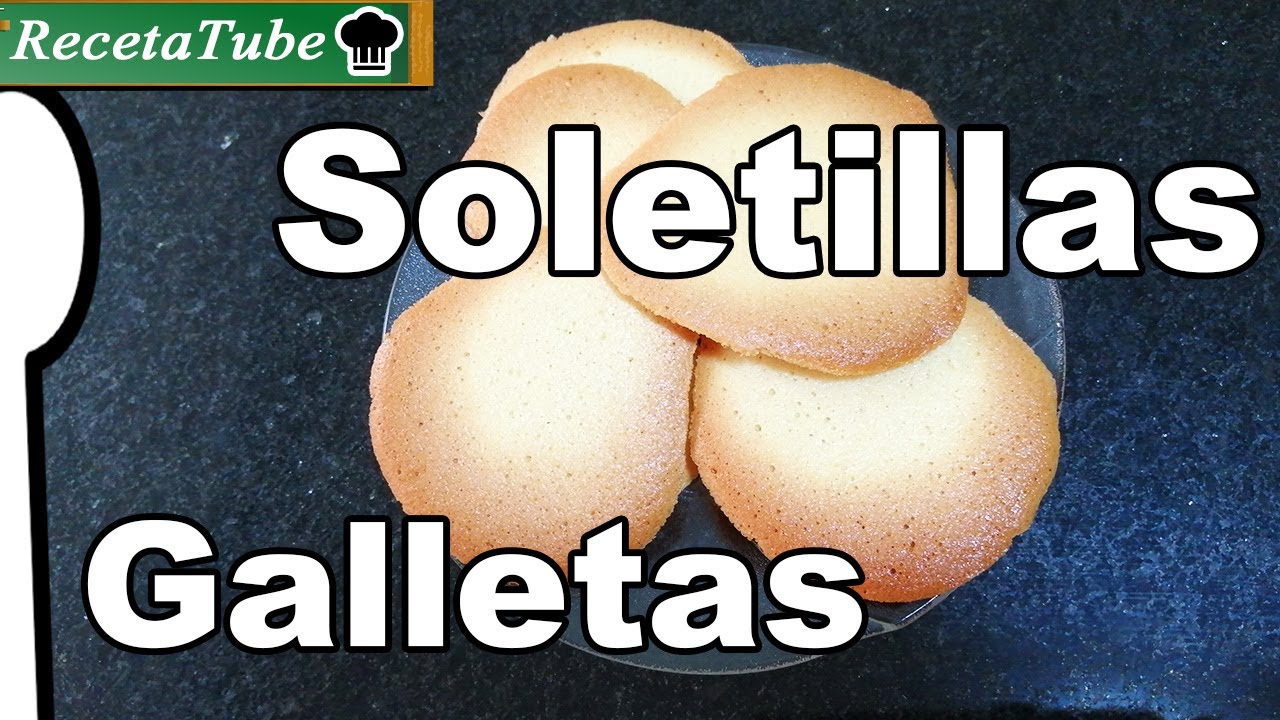 Como hacer Galletas soletillas para postres tipo tiramisu Receta Facil ...