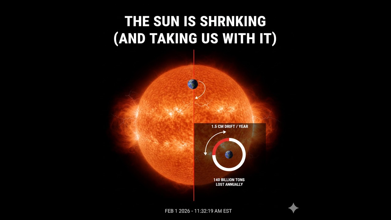 The Sun is Shrinking And Taking Us With It! - YouTube