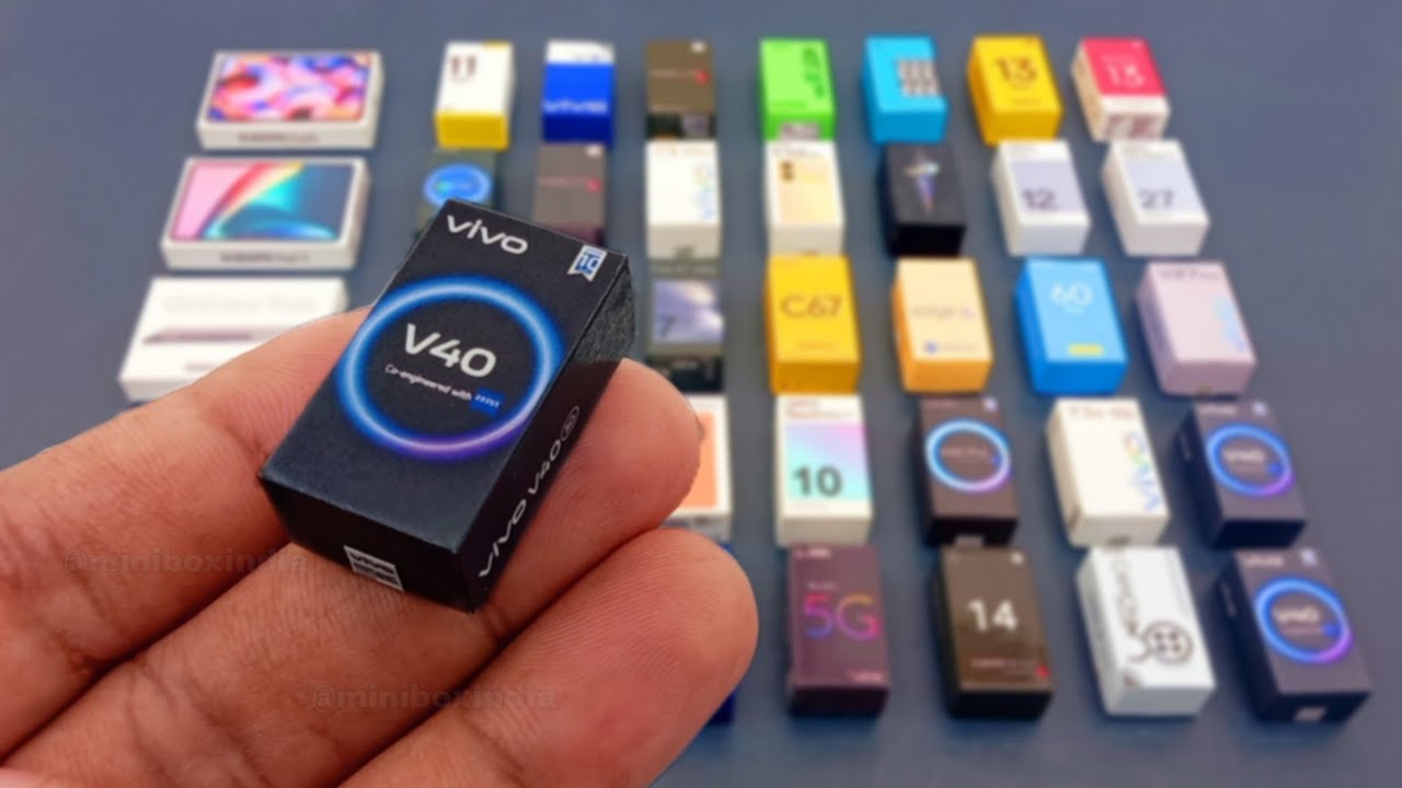 Vivo v40 5G minibox unboxing | Miniphone - YouTube