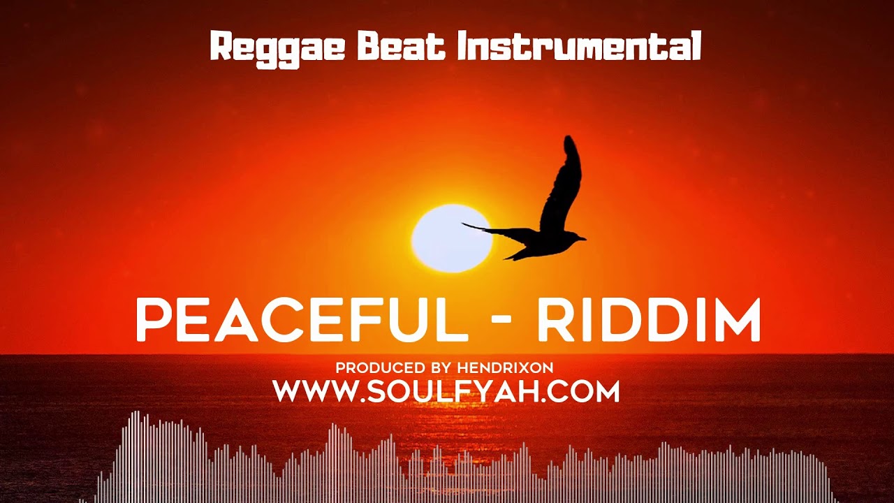 Reggae Beat Instrumental - PEACEFUL RIDDIM - 145bpm - YouTube