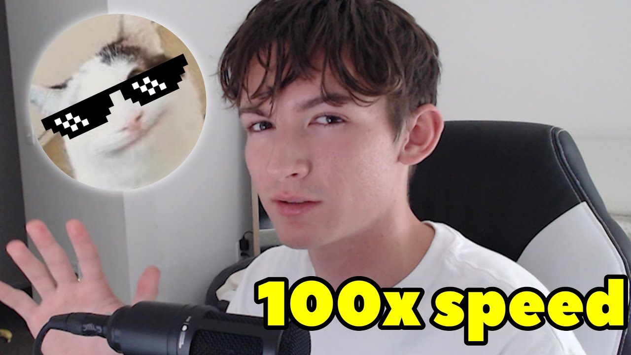 Beluga's first video but it's 100x speed - YouTube