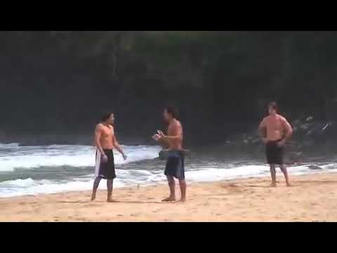 Beach Fight - YouTube