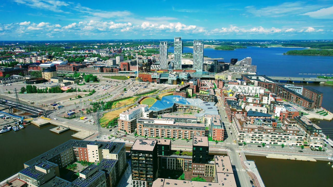 Helsinki Sompasaari and Kalasatama, June 2022 - YouTube