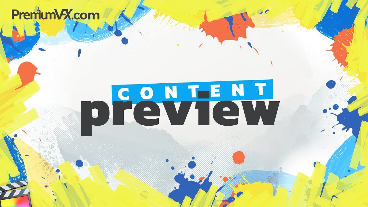 Content Preview of Creative Borders for Final Cut Pro - YouTube