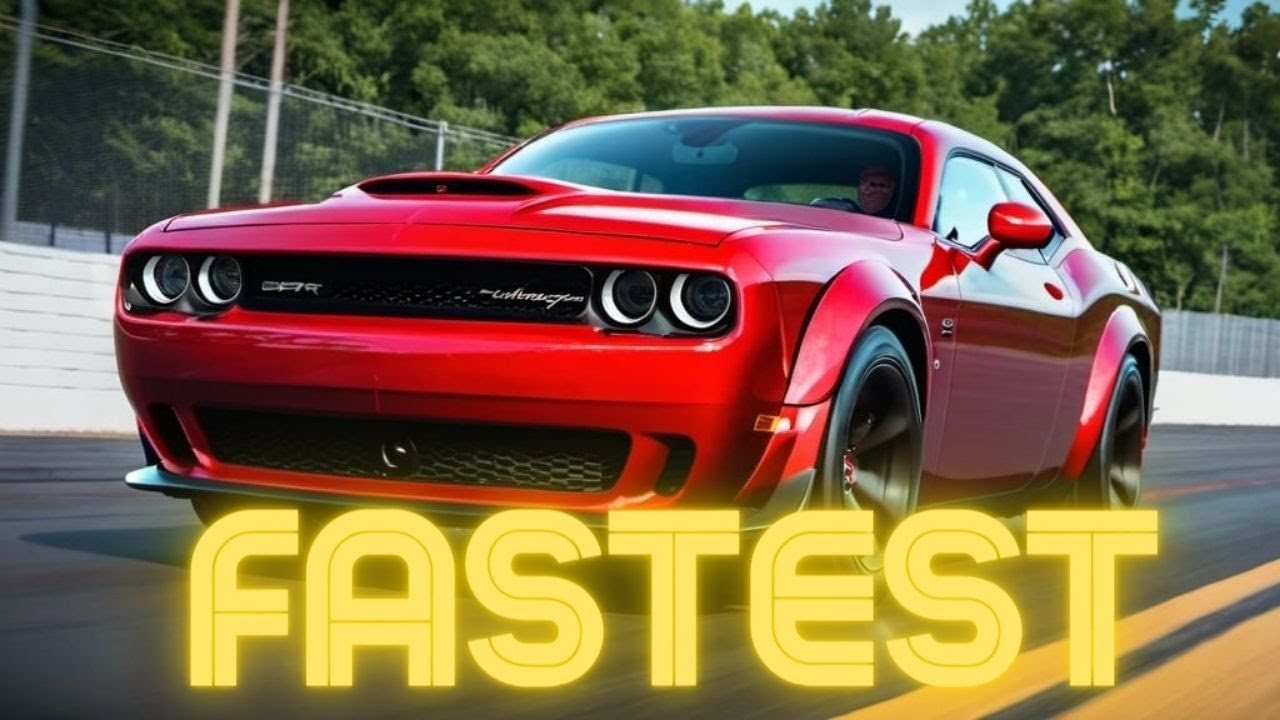 Top 10 Fastest Muscle Cars of 2024 - YouTube