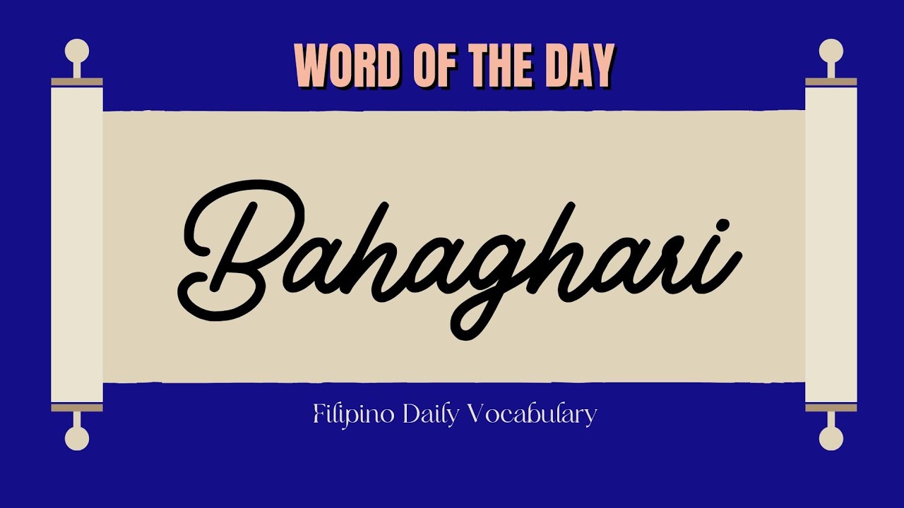 Bahaghari (Filipino to English) + Pronunciation of the Word - YouTube
