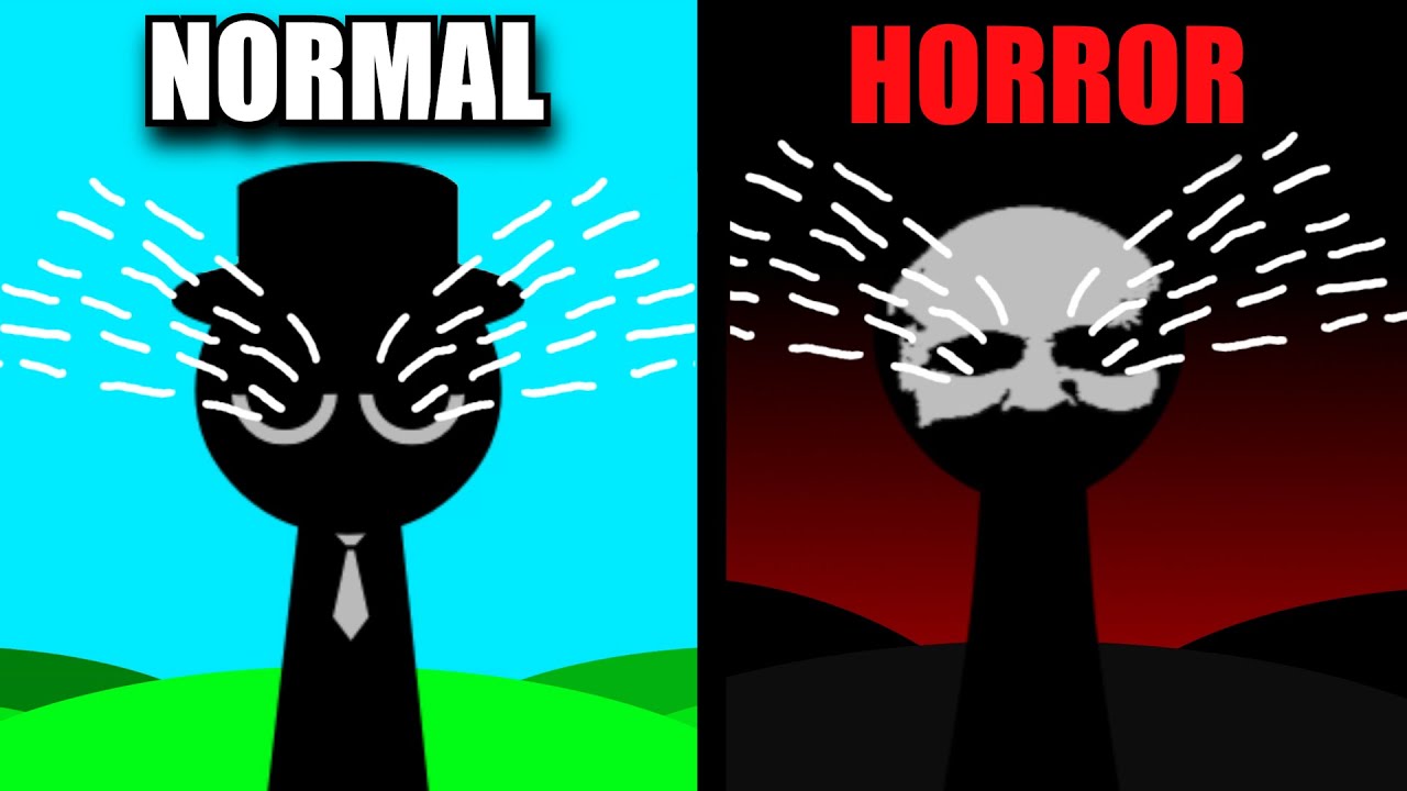 Crying Incredibox Sprunki (Normal VS Horror Comparison) - YouTube