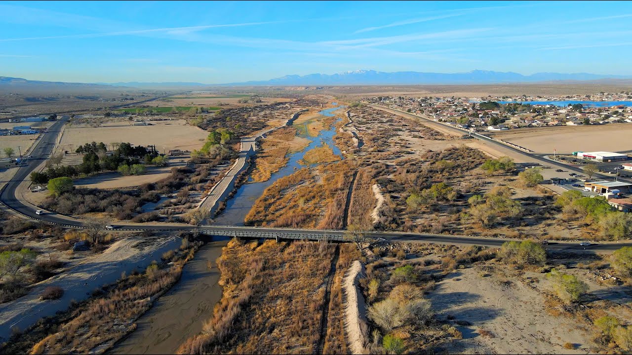 Mojave River, Helendale California, March 24, 2022. - YouTube