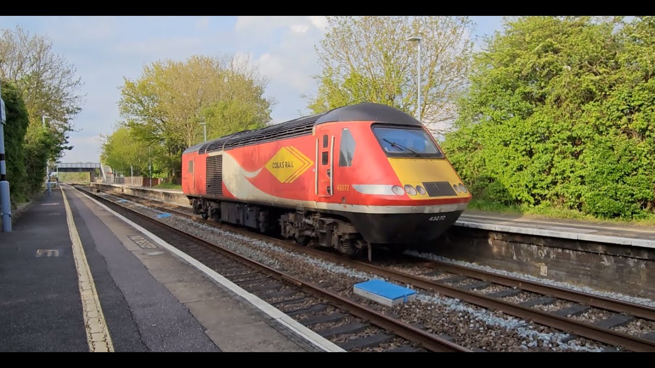02/05/23 - 0Z20 Colas Rail Class 43 Power car running light engine from ...