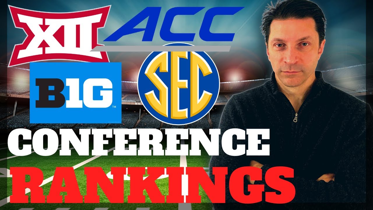 College Football CONFERENCE RANKINGS - Week 3 - YouTube