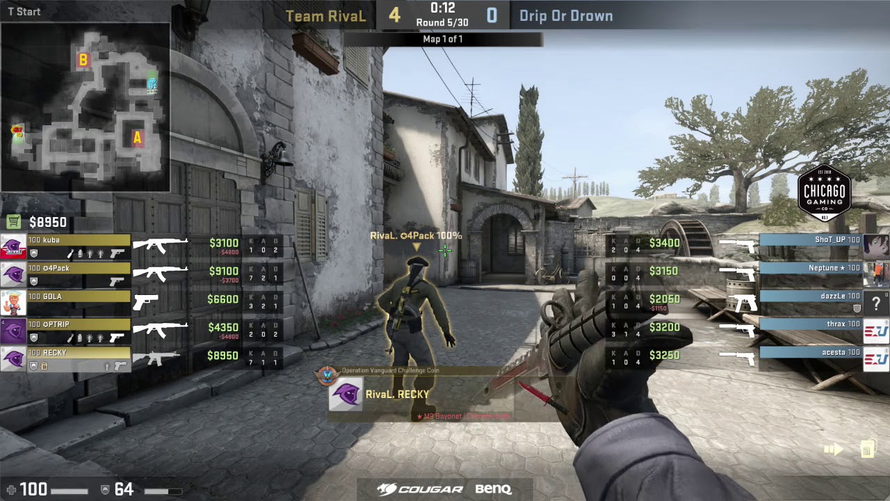 Team RivaL vs. Drip or Drown - $10,000 CHI CS:GO Open - Group Stage BO1 ...