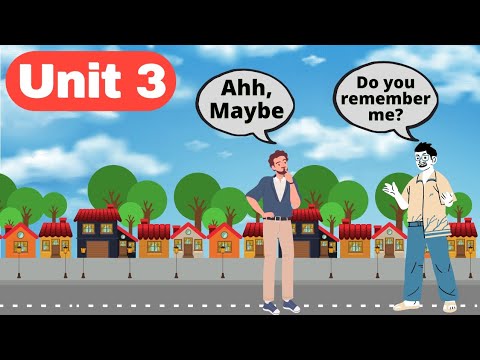 English Conversation Practice - Unit 3 - Do you remember me? | ANIMATED ...