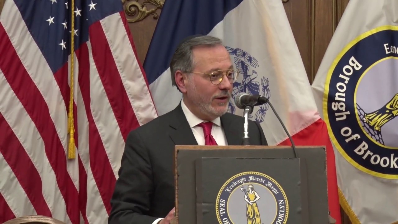 Judge Rachel Freier induction for civil court judge - YouTube