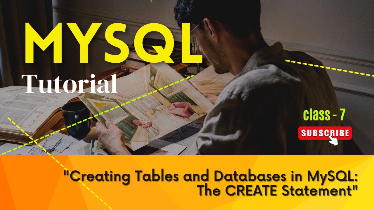 7 Creating Tables And Databases In Mysql The Create Statement 9796
