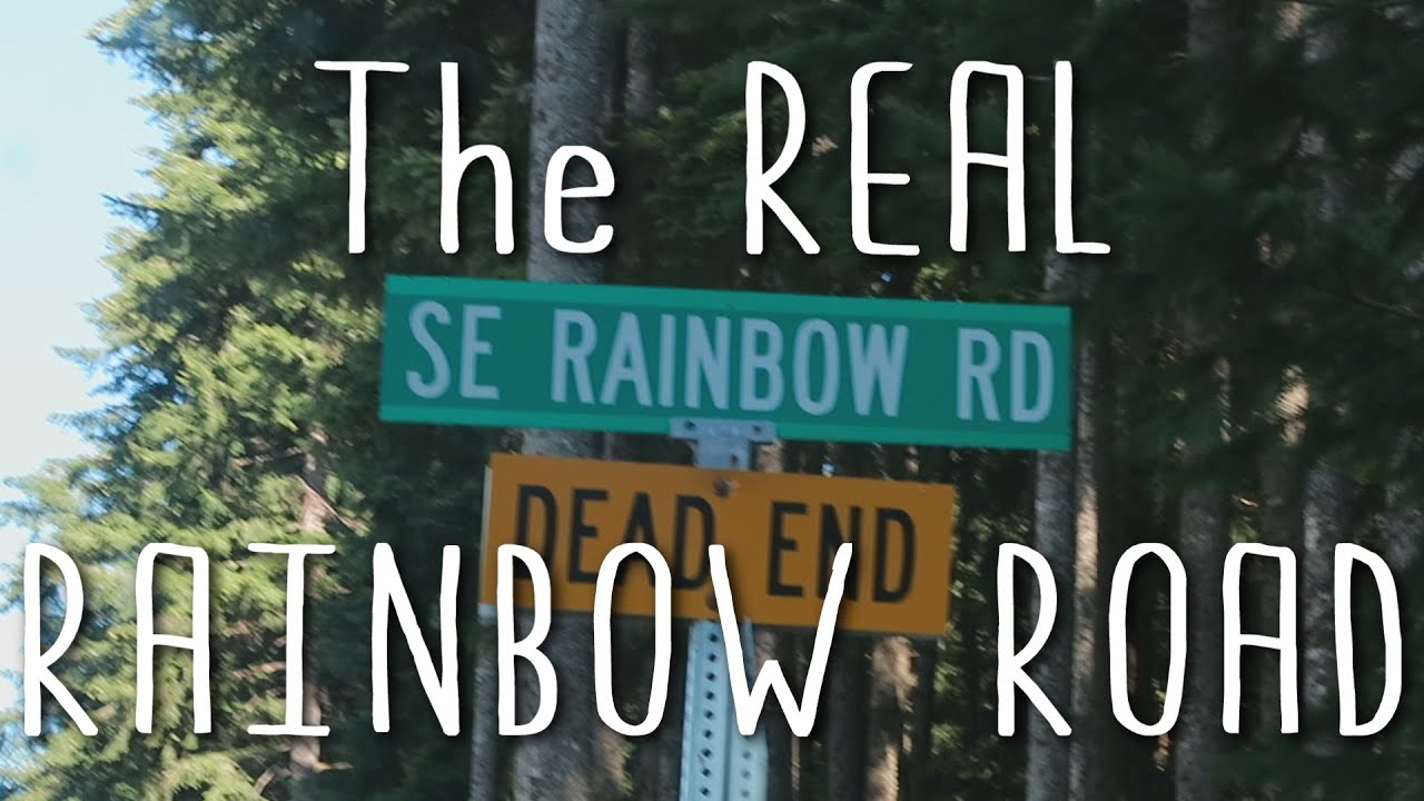 WE FOUND THE REAL RAINBOW ROAD! - YouTube