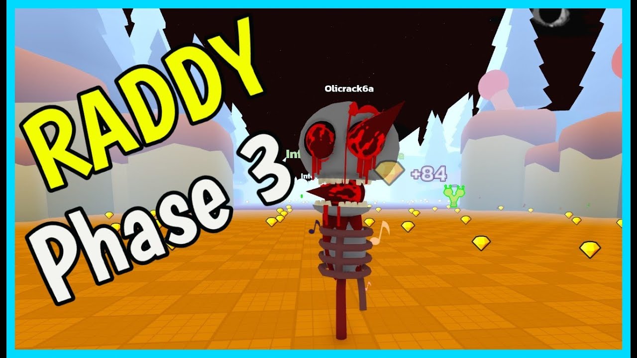 How to get RADDY PHASE 3 badge and morph in SPRUNKI SIMULATOR Roblox ...