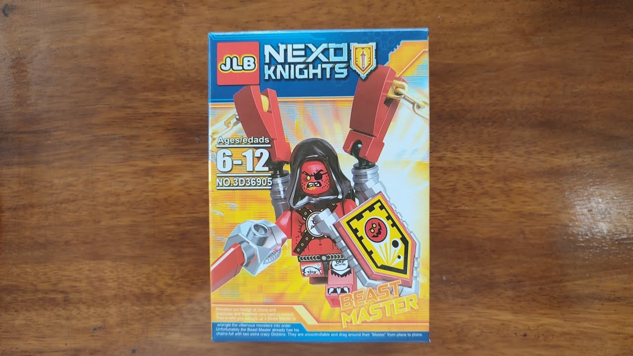 Rakit Lego NEXO KNIGHTS Beast Master dari JLB - YouTube