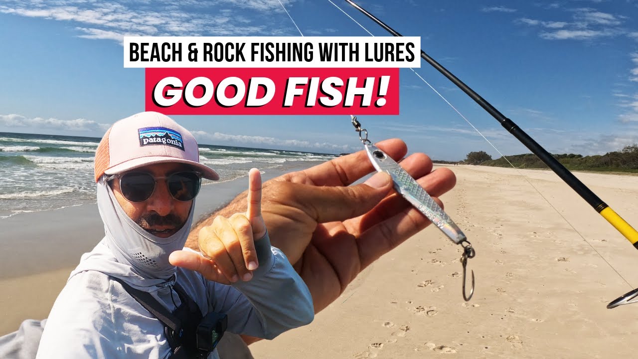 Beach Lure Fishing | Nice Session Catching A Very Good Fish | Fish On ...