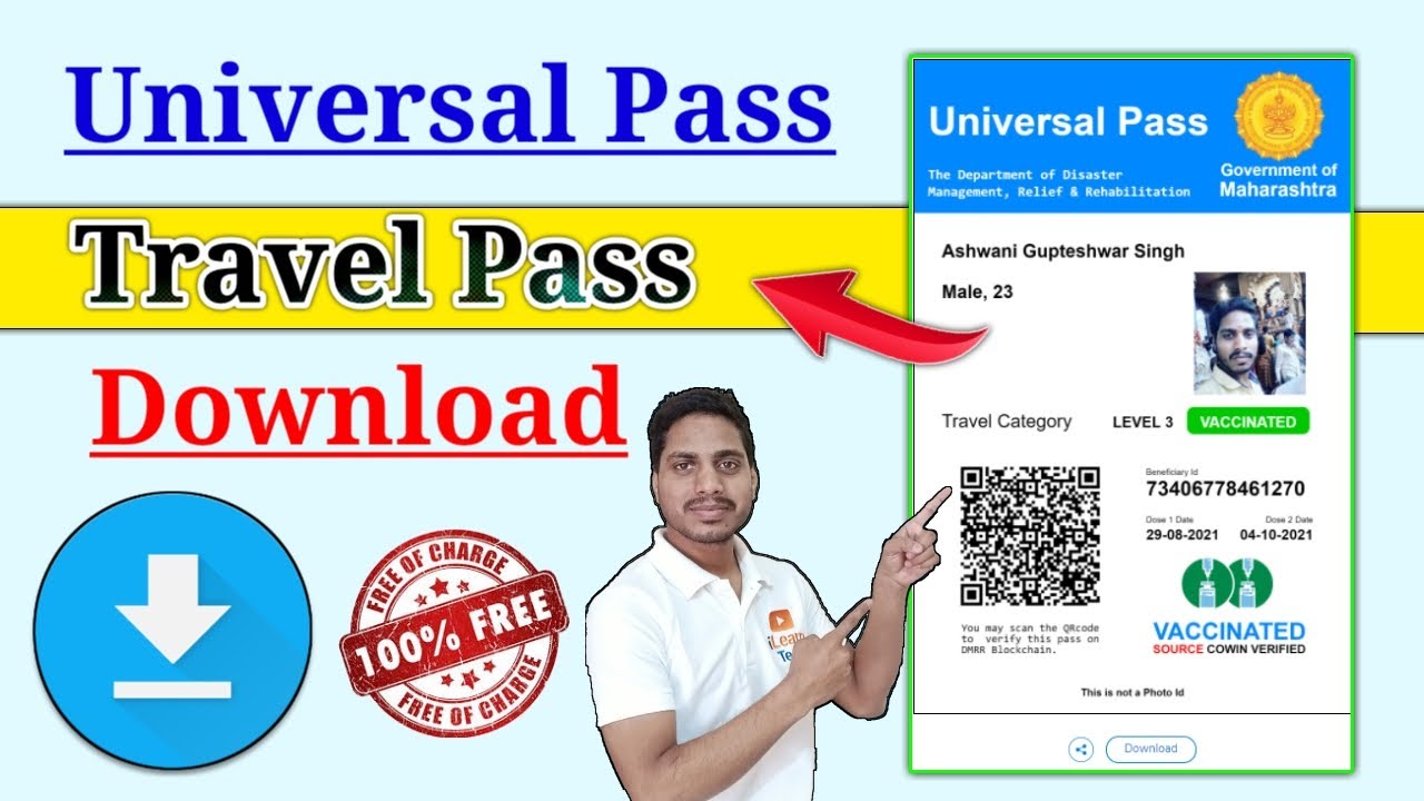 Universal Pass Download | universal pass kaise download karen | how to ...