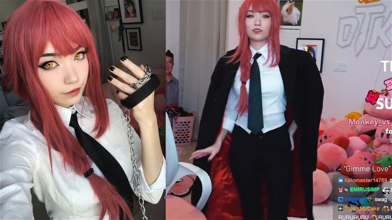 Emiru's Makima Cosplay - YouTube