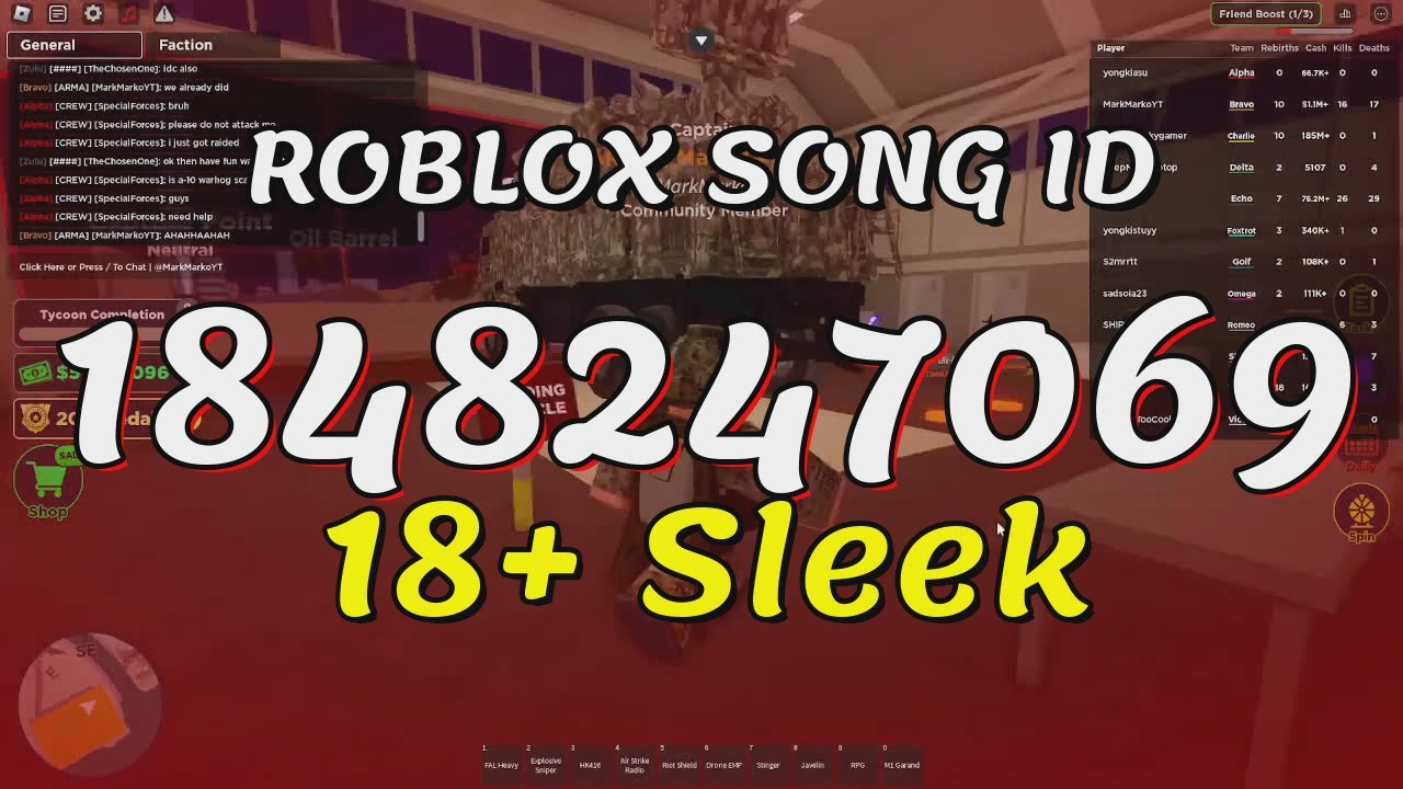 18+ Sleek Roblox Song IDs/Codes - YouTube