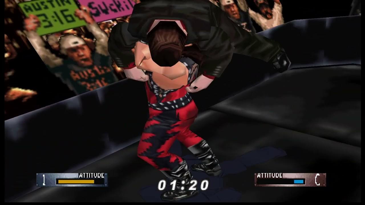 WWF Wrestlemania 2000 - N64 Gameplay - Kane vs Paul Bearer - YouTube