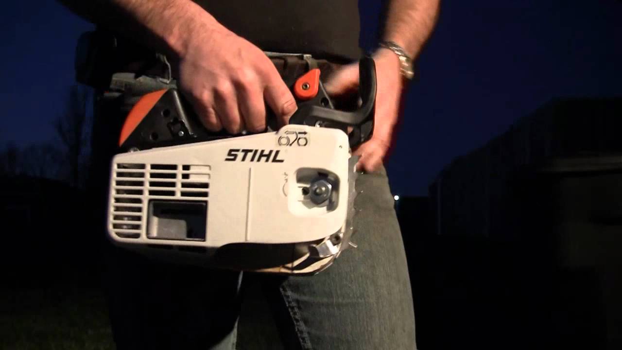 Stihll MS200T Chainsaw - YouTube