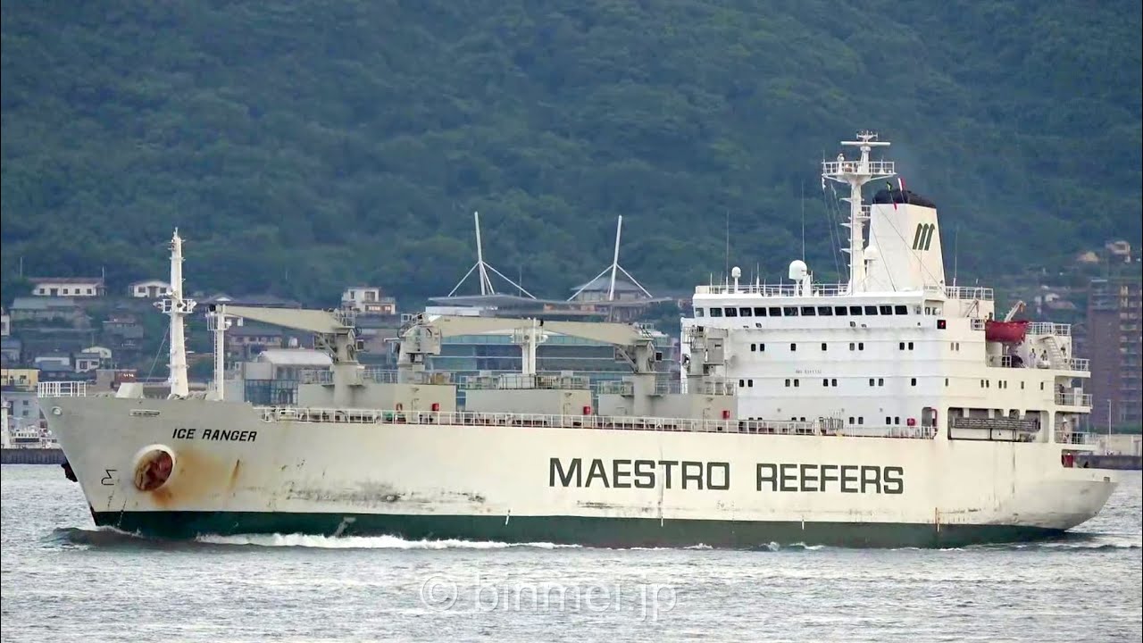 ICE RANGER - MAESTRO SHIPMANAGEMENT reefer ship - YouTube