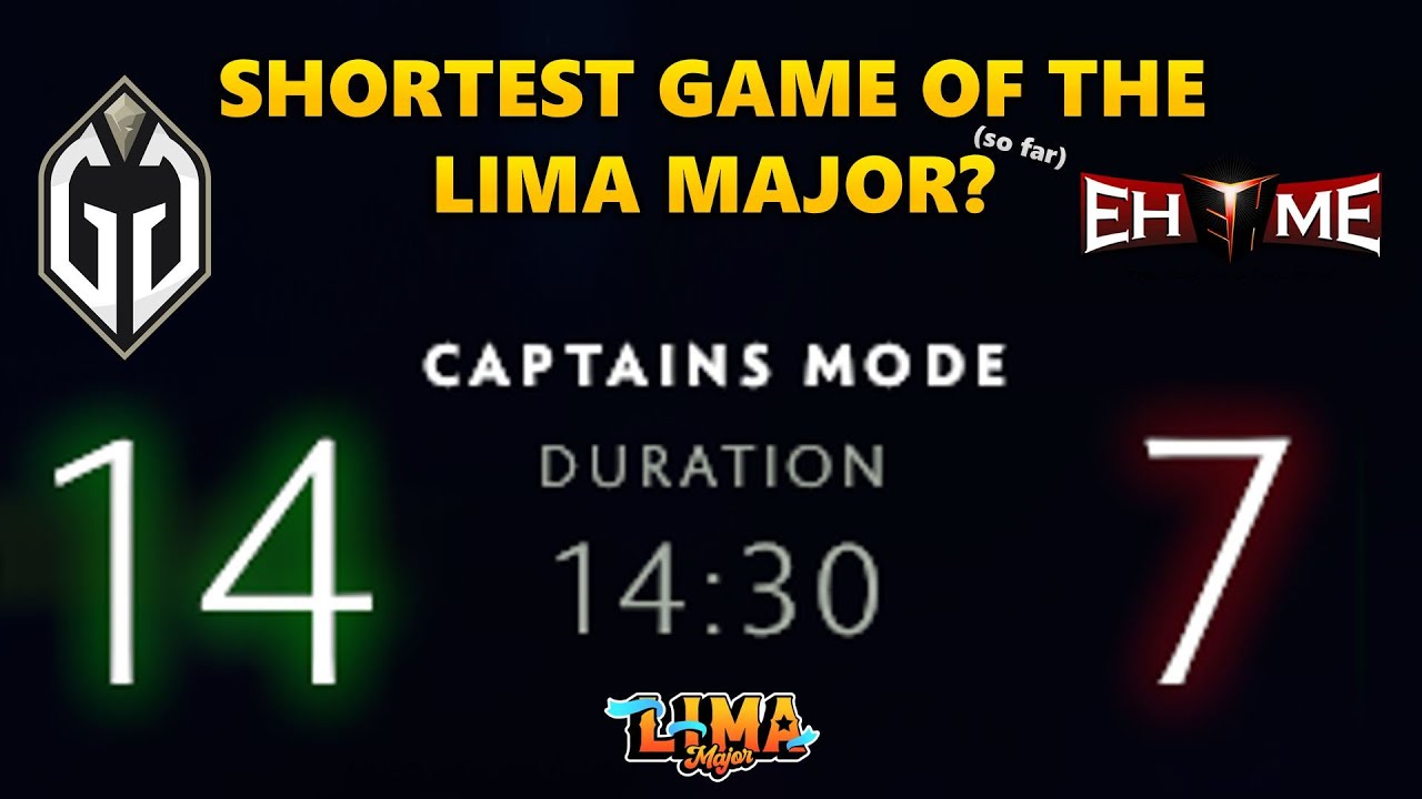 Analysis almost as long as the game | Dota 2 Lima Major - Group Stage ...