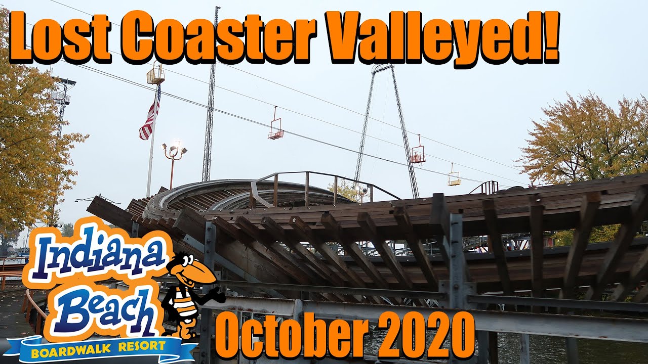 Lost Coaster Valleyed! Indiana Beach October 2020 | Vlog 39 - YouTube