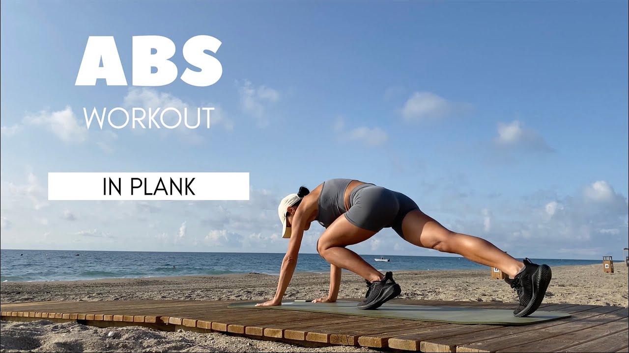 ABS workout IN PLANK - YouTube