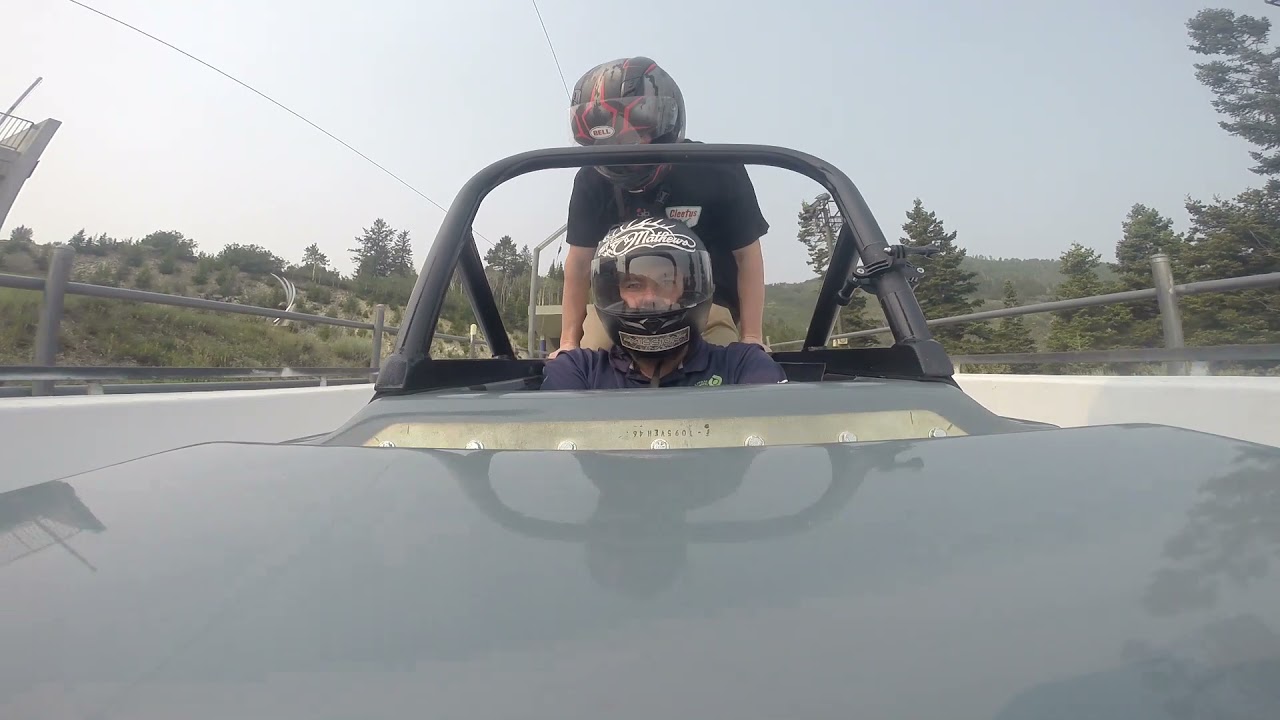 Utah Olympic Park Summer Bobsled Experience - YouTube