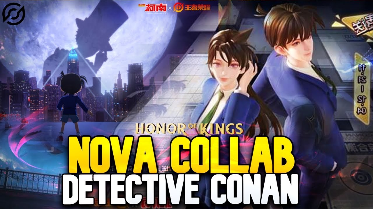 NOVA COLLAB DETECTIVE CONAN! NOVAS SKINS CONAN, KAITO E NITGHT CITY ...