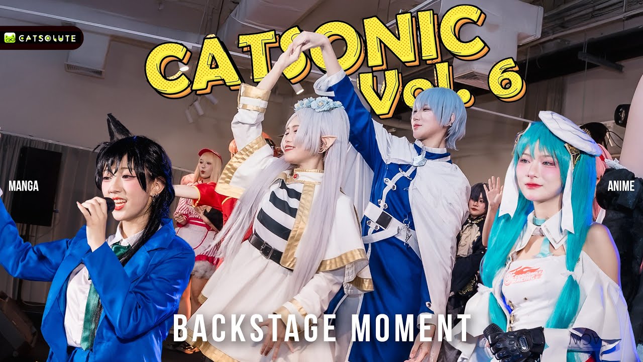 [Backstage moment] Catsonic Vol.6 : Manga & Anime | EP.4 #catsolute ...