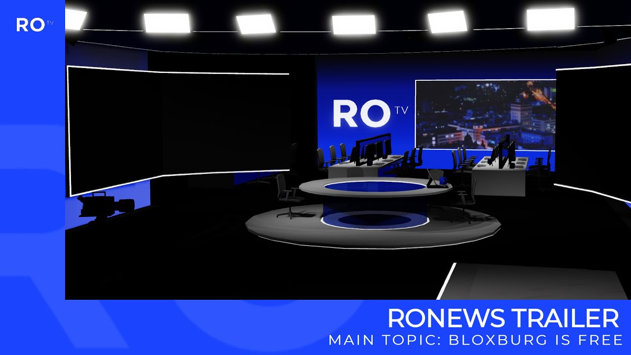 RONEWS TRAILER 21:00 / Main topic: Bloxburg is becoming free! - YouTube