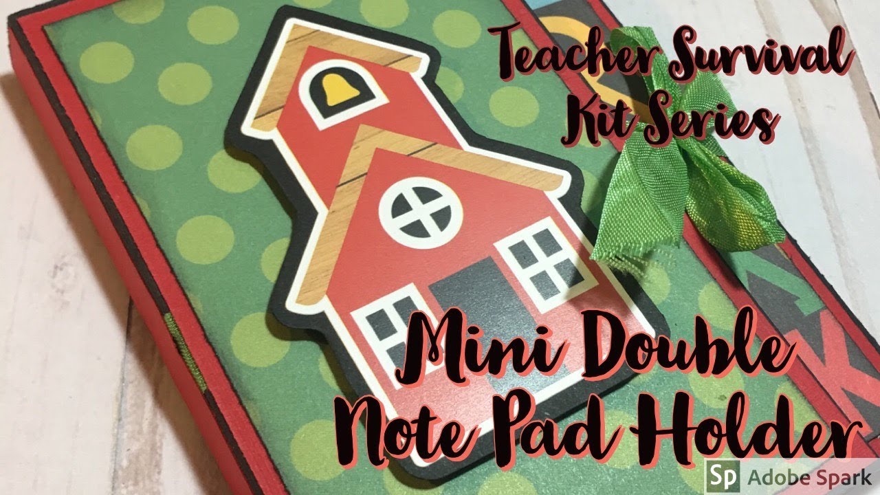 Back To School Teacher Kit Series | Mini Double Notepad Holder | DT ...