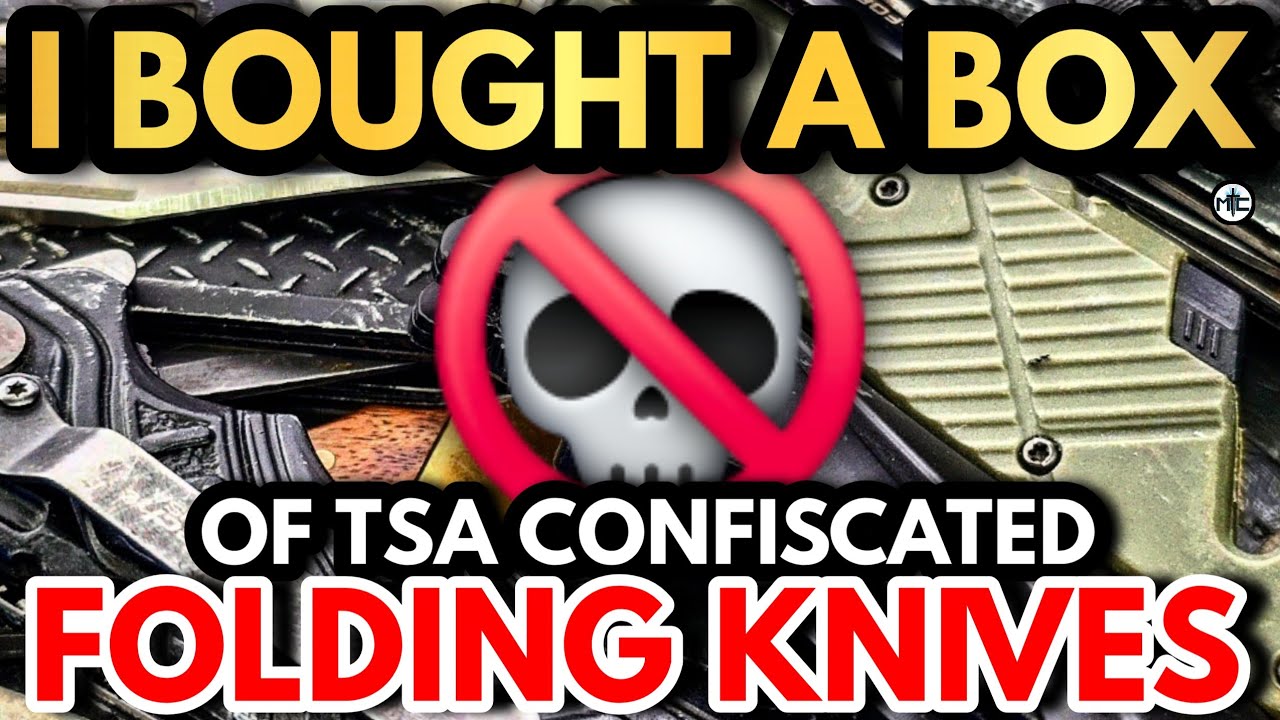 WHY WOULD YOU BRING THIS ON A PLANE? Unboxing 5 POUNDS Of TSA ...