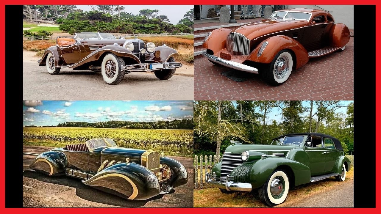 Exclusive historical photos of luxury cars from the 1920s and 30s V04 ...
